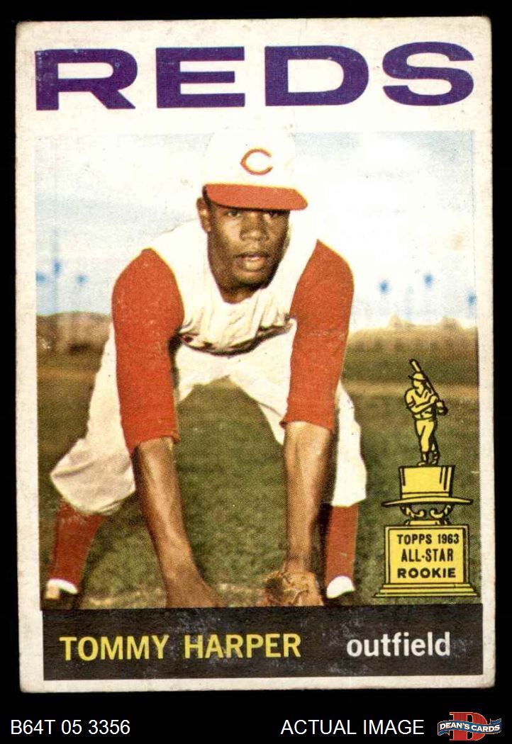 1964 Topps #330 Tommy Harper Reds ASR 2 - GOOD B64T 05 3356 | eBay
