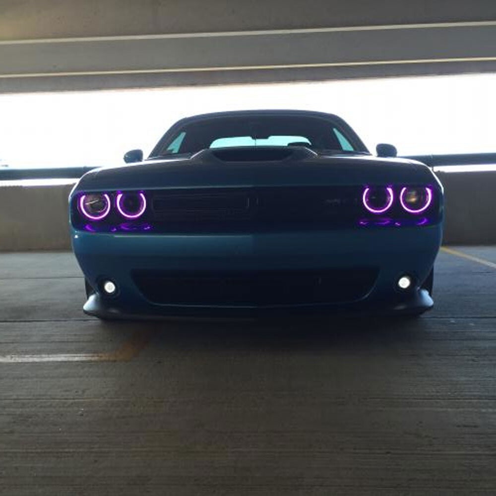 Dodge Challenger Halo Lights