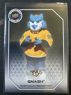 Gnash 2025 Upper Deck National Hockey Card Day Mascots Card #9 | eBay