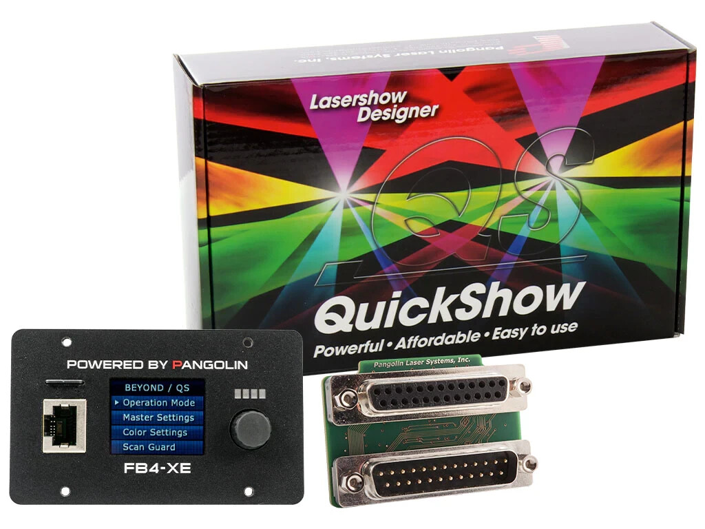 Pangolin Laser Flashback 4 ILDA Interface, mit QuickShow 5.5, Extra ...