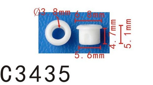 20pcs Sealing Grommet Fit Benz A0029981701 by Autobahn88 | eBay