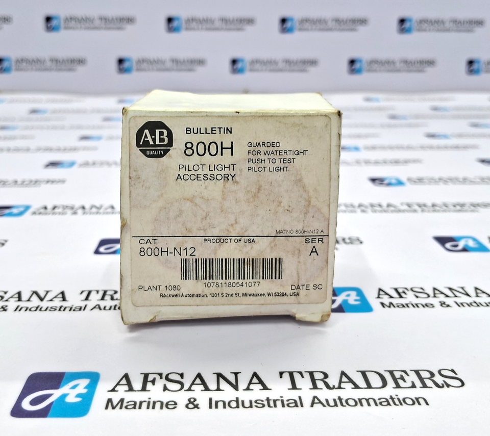 ALLEN-BRADLEY | 800H-N12 | 800H | BULLETIN | eBay