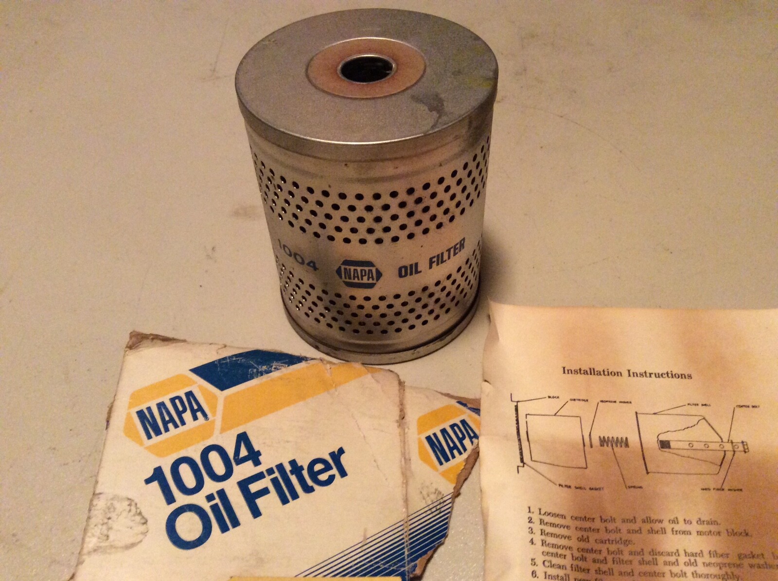 Napa 1004 Filter , New, damaged box | eBay