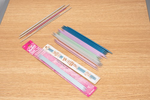 Lot of 12 Pairs Double Point Knitting Needles Sizes 3, 4, 5, 6, 7 Plus ...