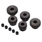 RC Motor Gear 48DP 5mm Pinion Gear Set 5PCS Steel Shaft Hole Gear 20T ...