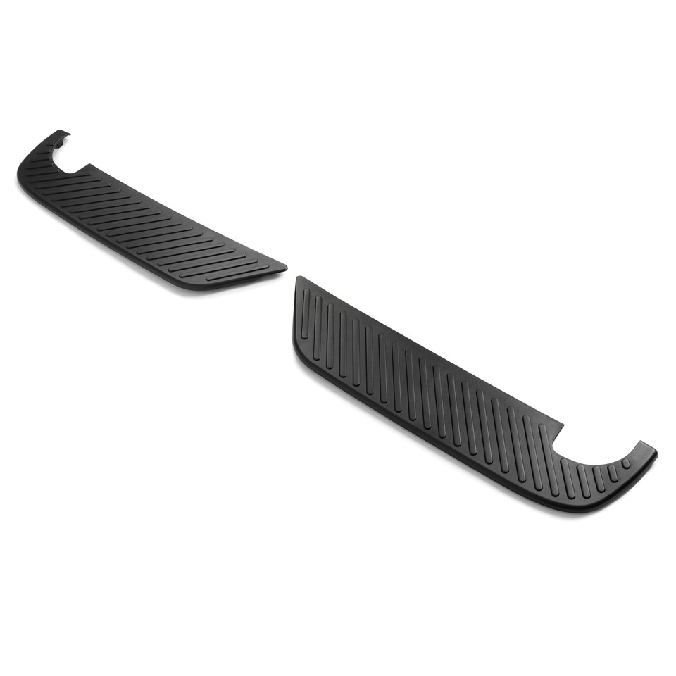Black LH RH Rear Step Bumper Pad Cover For F150 97-04 F250 Light Duty ...
