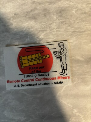 Coal Mining Sticker Nice Vendor | eBay