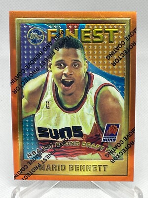 Mario Bennett 1995-96 Topps Finest #137 Rookie Card RC | eBay