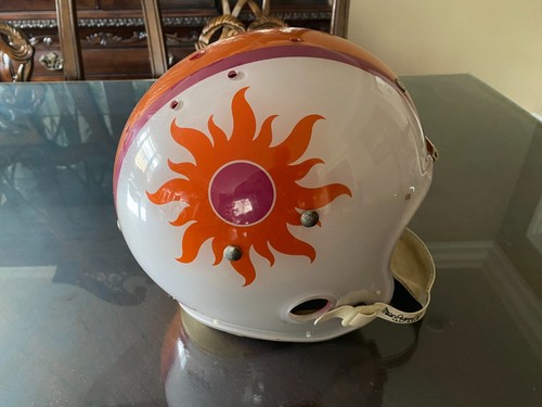 1974-1975 WFL MacGregor Football Helmet Southern California Sun Clear ...