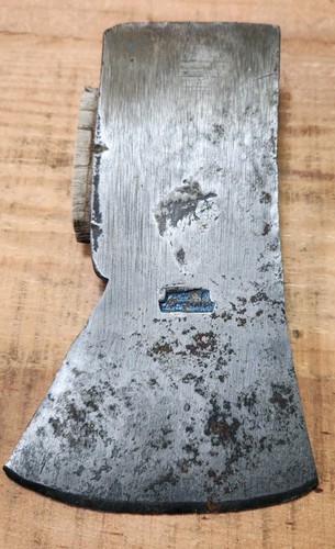 RUHR 2.5LBS SIGLE BIT AXE MONTREAL PATTERN MADE IN W.GERMANY 6.5" LONG ...