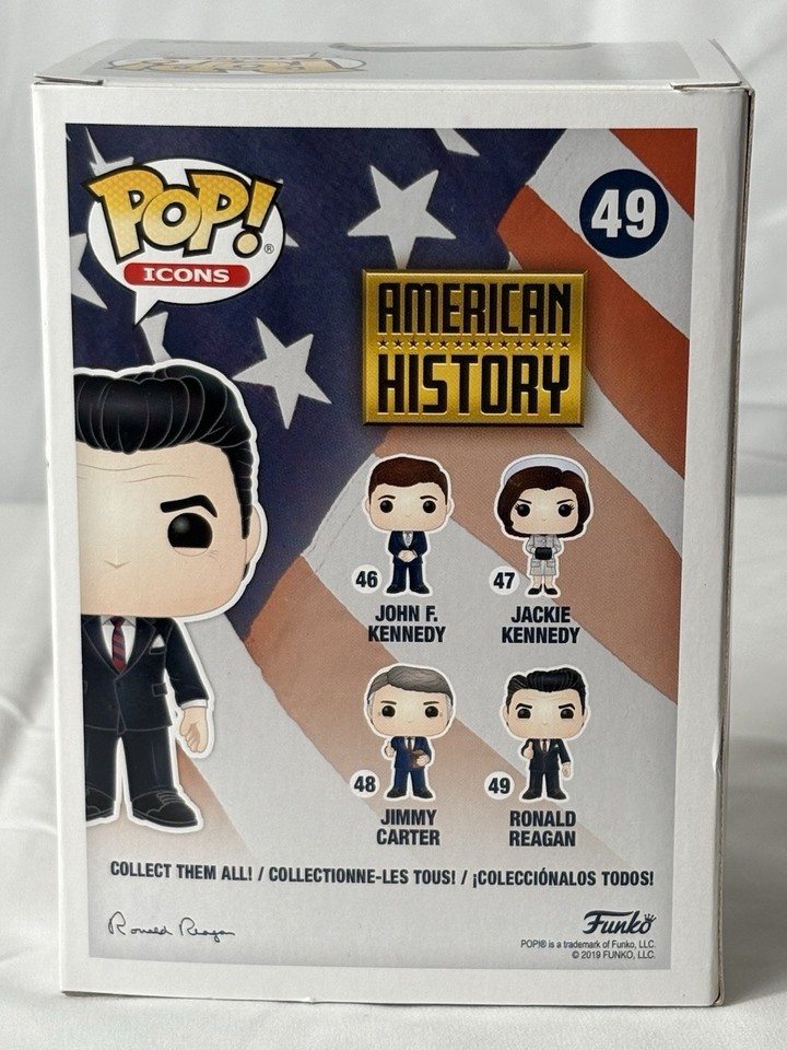 Funko Pop Icons American History #49 Ronald Reagan Vinyl Figure ...