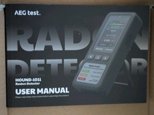 Portable Radon Gas Detector For Home, Basement, Cellar Or Travel. High ...