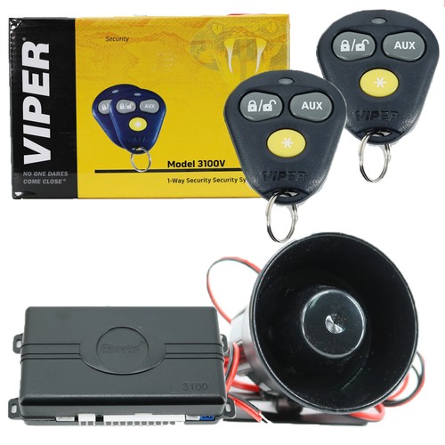 Viper 3100V 1-Way Security System Keyless Entry Car Alarm System NEW | eBay