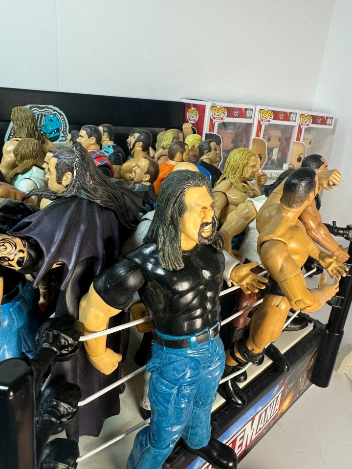 WWF-Loose Wrestling Figures- 90's-2000's- WWF,WWE,WCW,ECW-ATTITUDE ERA ...