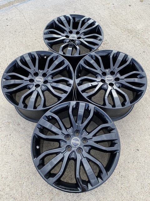 Range Rover 21" OEM Factory Original 5007 Style 507 Wheels Rims and ...