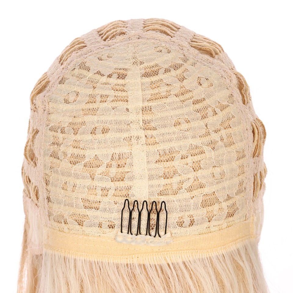 Onedor 14" Women Wig Synthetic Full Head with Fringe for Women (24BH613 ...