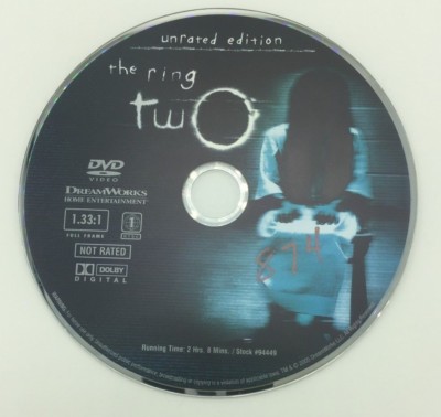 The Ring Two DVD Unrated Edition DISC ONLY First Class Shipping | eBay