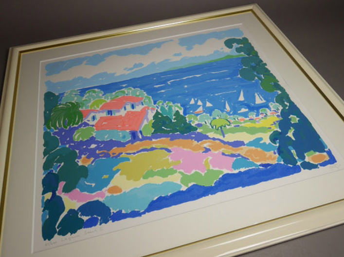 John Botz Laguna BeachⅡ Serigraph Signed Framed ED300 | eBay