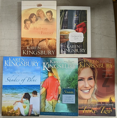 Karen Kingsbury [Trade Paperback and Hardcover] Gideon's Gift Halfway ...