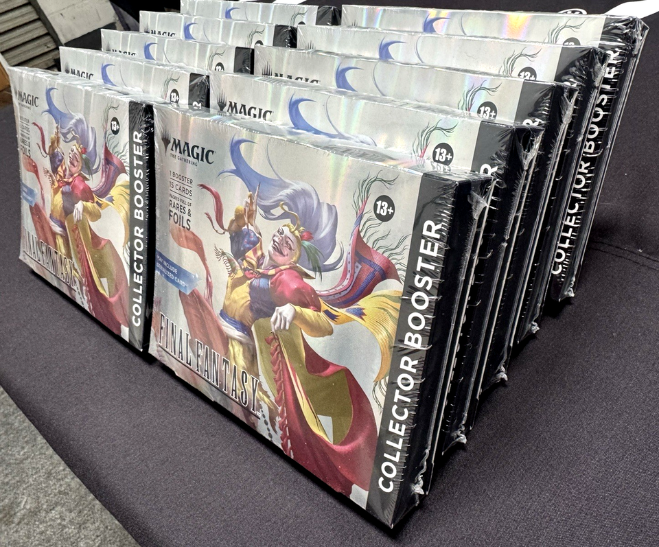 Magic The Gathering MTG Final Fantasy Collector Booster Omega Box (LOT ...