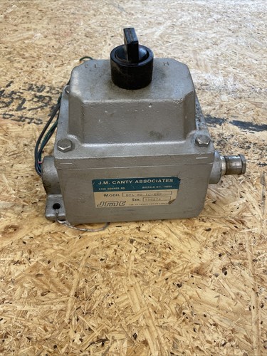 J.M. CANTY ASSOCIATES JMC HYL80 1C-EXP 3 POSITION HAZ LOCATION SELECTOR ...