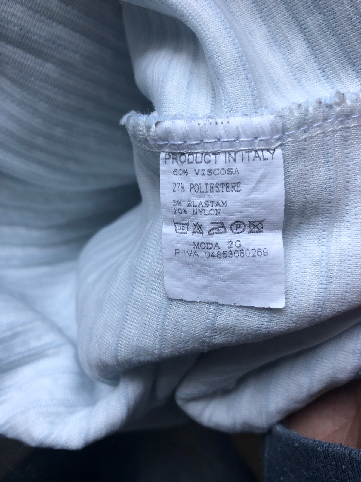 Light Blue Top One Size Fits All | eBay