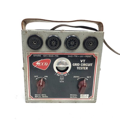 Tube Testers - Vintage Seco