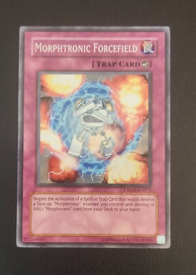 Morphtronic Forcefield - Yugioh Trap Card - Vintage | eBay