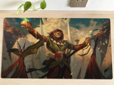 MTG Runadi, Behemoth Caller Playmat TCG CCG Trading Card Game Mat Mouse ...