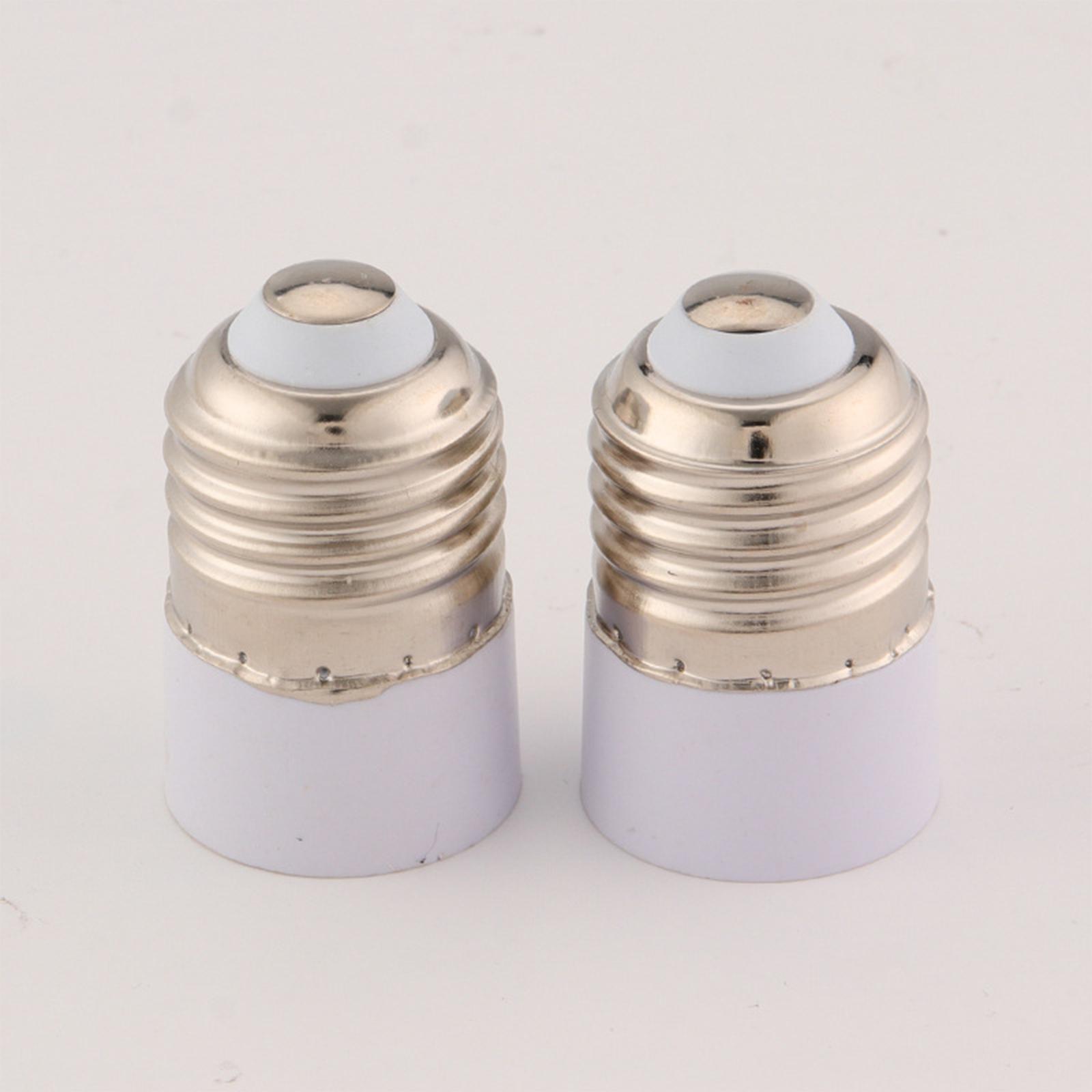 10x E27 to E14 Socket Adapter Easy to Install Lighting | eBay