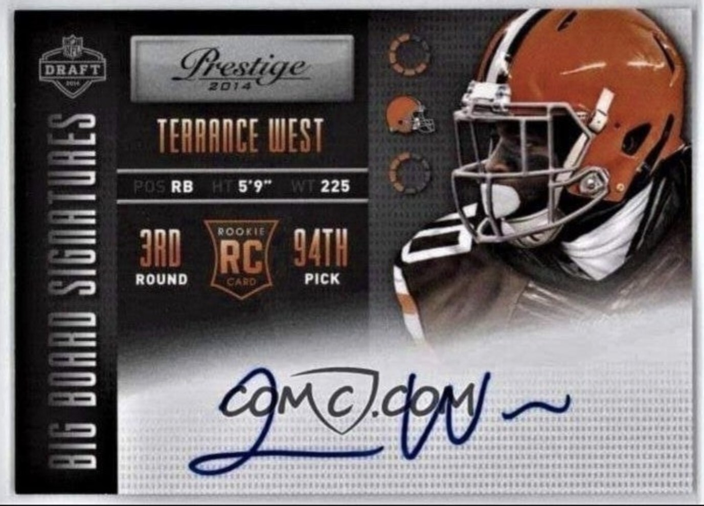 2014 Panini Prestige Terrance West Rookie Autograph Card | eBay