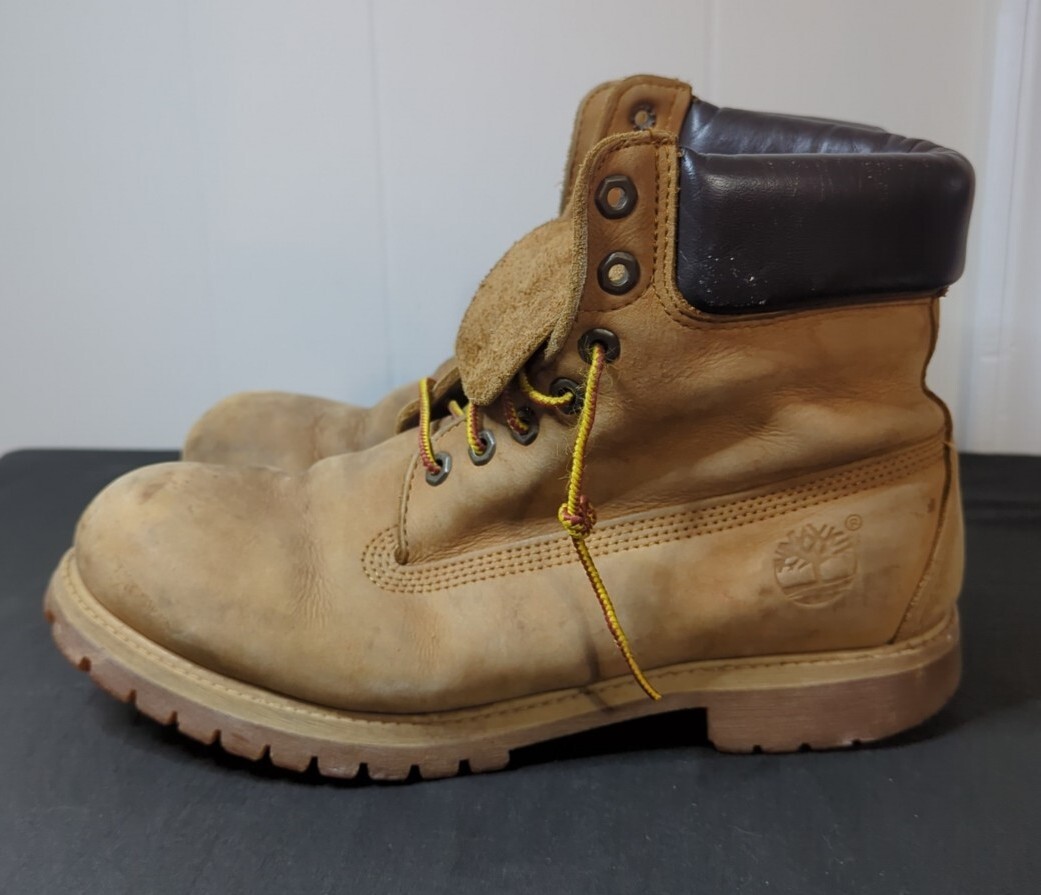 Vintage? Timberland Mens Classic Leather Boot, US Siz… - Gem