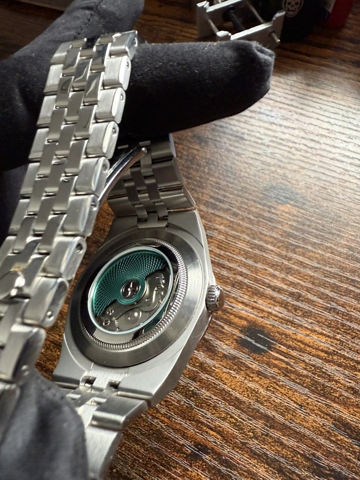 Custom Built mod watch NH35 automatic movement | eBay