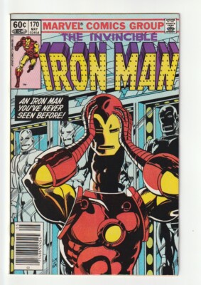 Iron Man Comic: 170; 1st James Rhodes as Iron Man | eBay