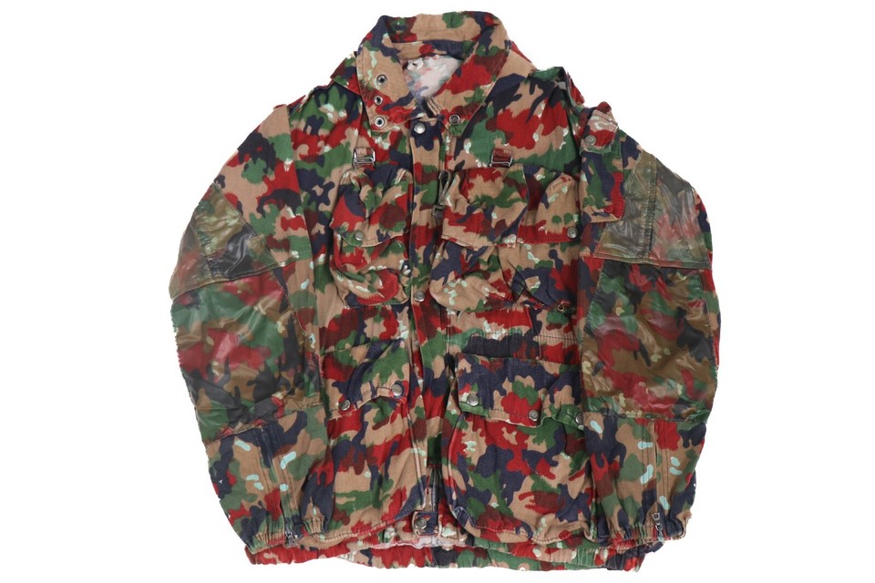 Medium- Swiss Army M70 Alpenflage Parka Field Jacket Military ...