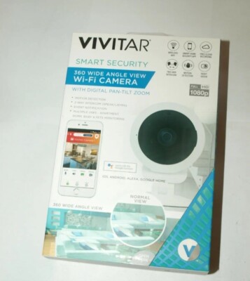 360 wide angle view Smart Home 1080p HD NEW Security Camera Vivitar ...