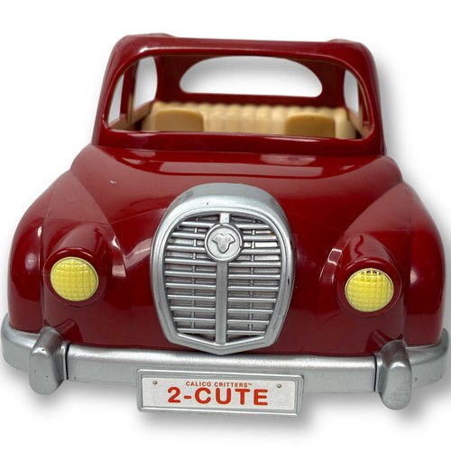 Calico Critters Dark RED Cherry Cruiser 2 Cute Car 9.5x4.5 | eBay Australia