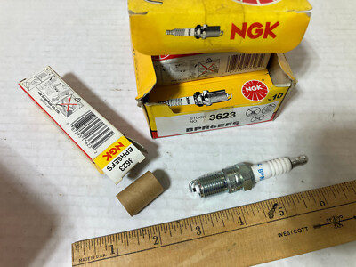 NGK Yellow Box Spark Plug - Stk # 3623 - Part # BPR6EFS Lot of 10 NOS ...