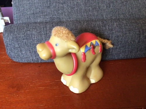 Fisher Price Little People Nativity CAMEL TOUCH N FEEL Christmas BARN ...