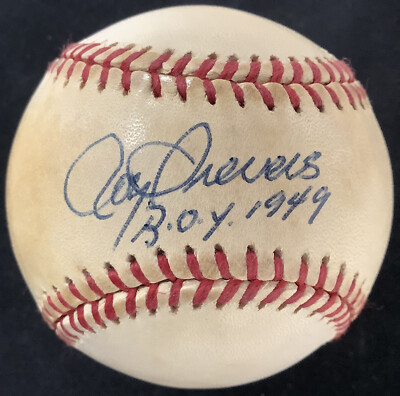 Roy Sievers Signed Baseball Bob Brown Senators AS Autograph ROY 1949 ...