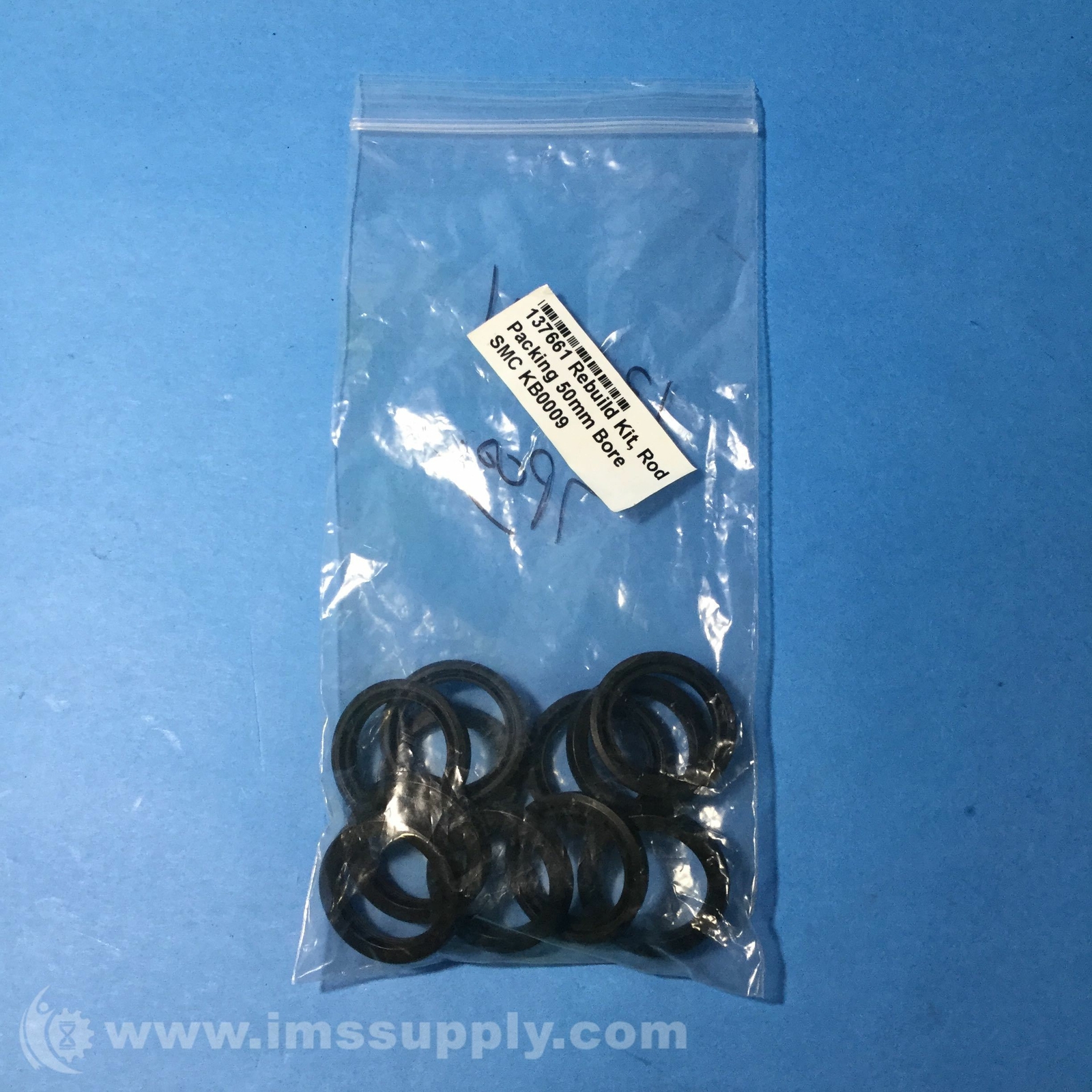 SMC KB0009 Bag of 11 137661 Rebuild Kit, Rod Packing, 50mm Bore FNOB | eBay