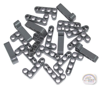 LEGO Technic - 20 x 'L'-Shaped Beams - 2x4 - Liftarms - DBG - New ...