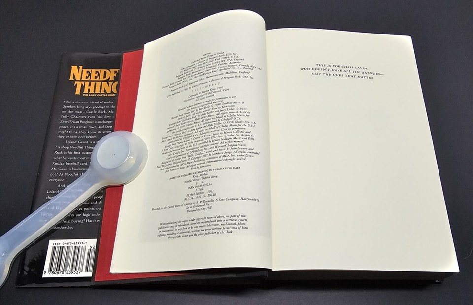 Needful Things Hardcover Book 1991 Stephen King First Edition | eBay