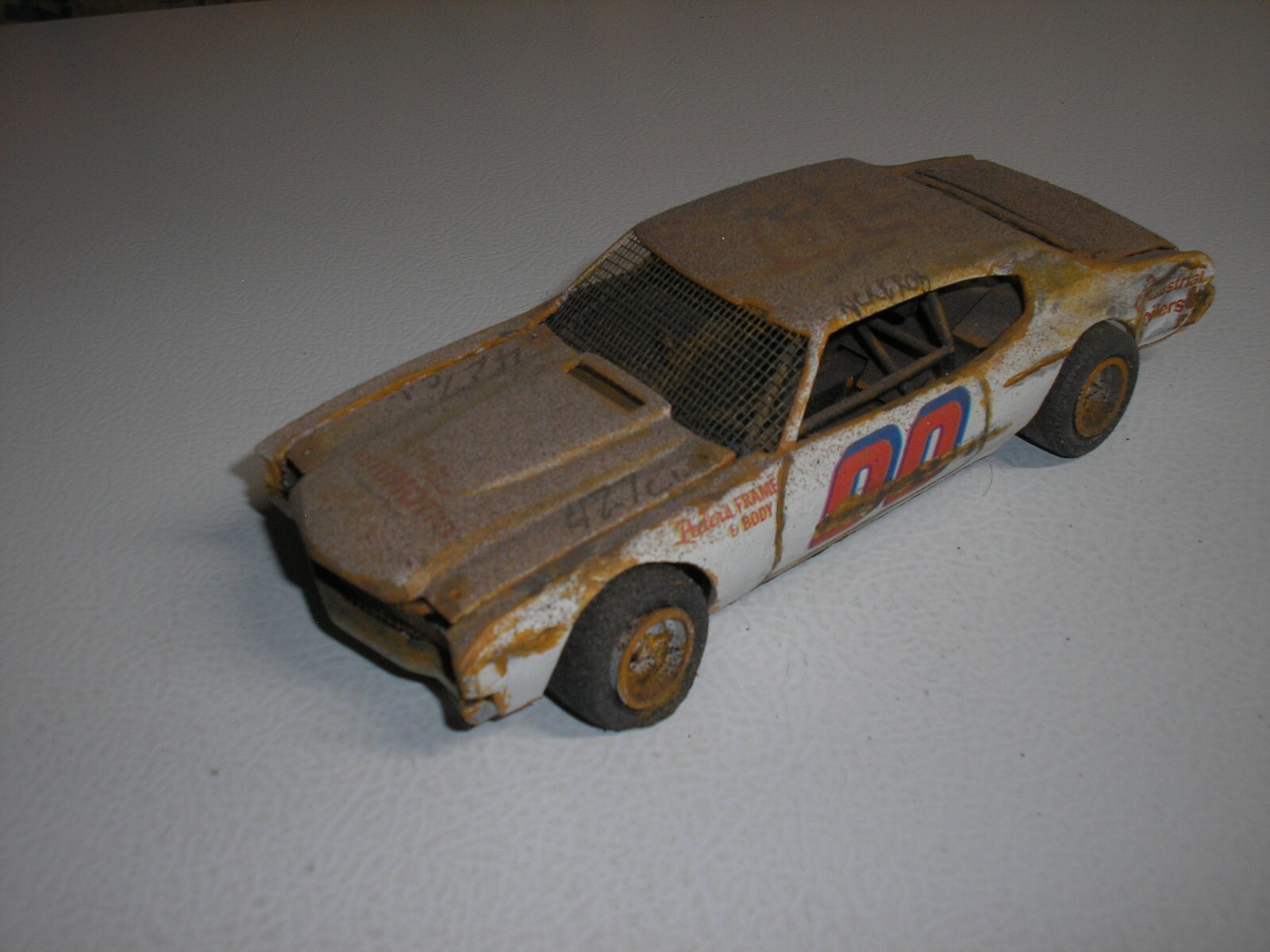 1/24 Custom RUSTY WEATHERED 1970's Chevy Chevelle Race Car for Junkyard ...