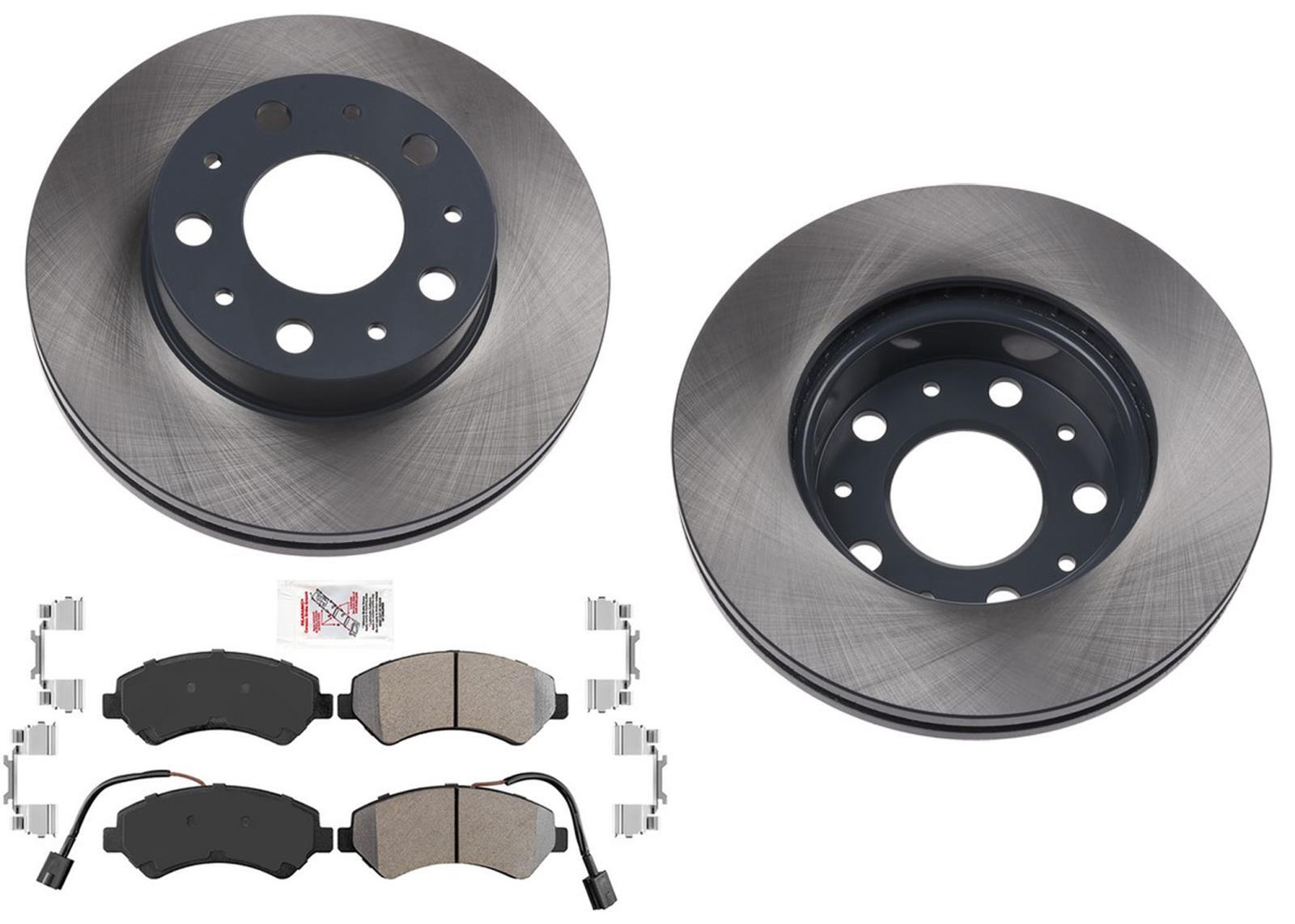 Fleet Duty Carbon Front Disc Brake Rotors for Ram ProMaster Van 2022 ...