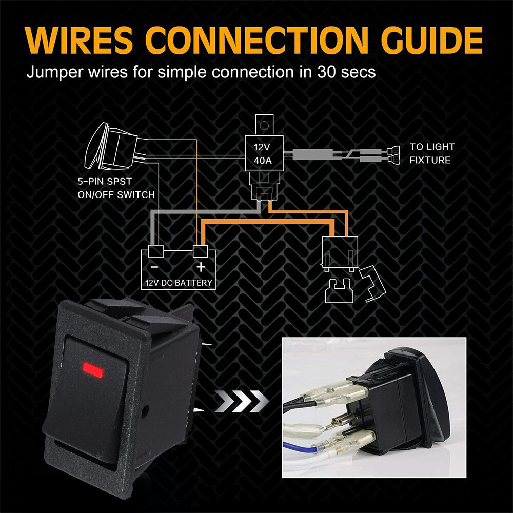 5 Prong 12v Wiring A Light Switch 5 Pin Relay Wiring Diagram