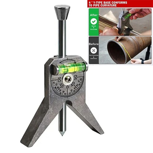 with Centering Head Pipe Center Finder Center Locator Measure Pipe ...