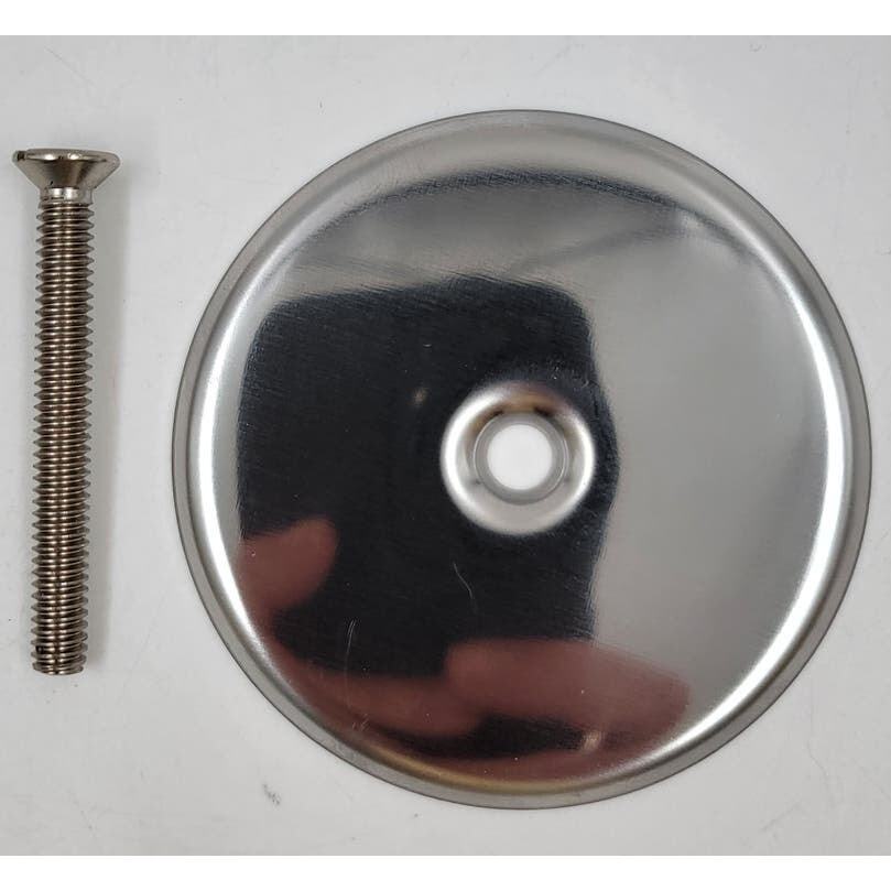 Oatey 3-in Stainless Steel Round Stainless Steel Cover Plate 42780 ...