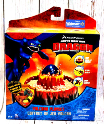 Walmart Exclusive HOW TO TRAIN YOUR DRAGON Volcano Playset NEW IN BOX ...