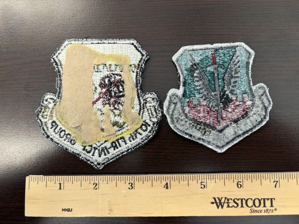 pair of Tactical Air Command & 107th Fighter Interceptor Group Patches ...